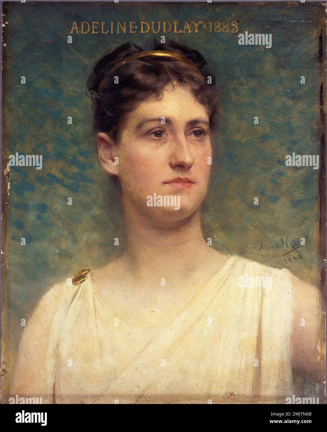 Aimé Morot (1850-1913). Adeline Dudlay (1858-1934), member of the ...