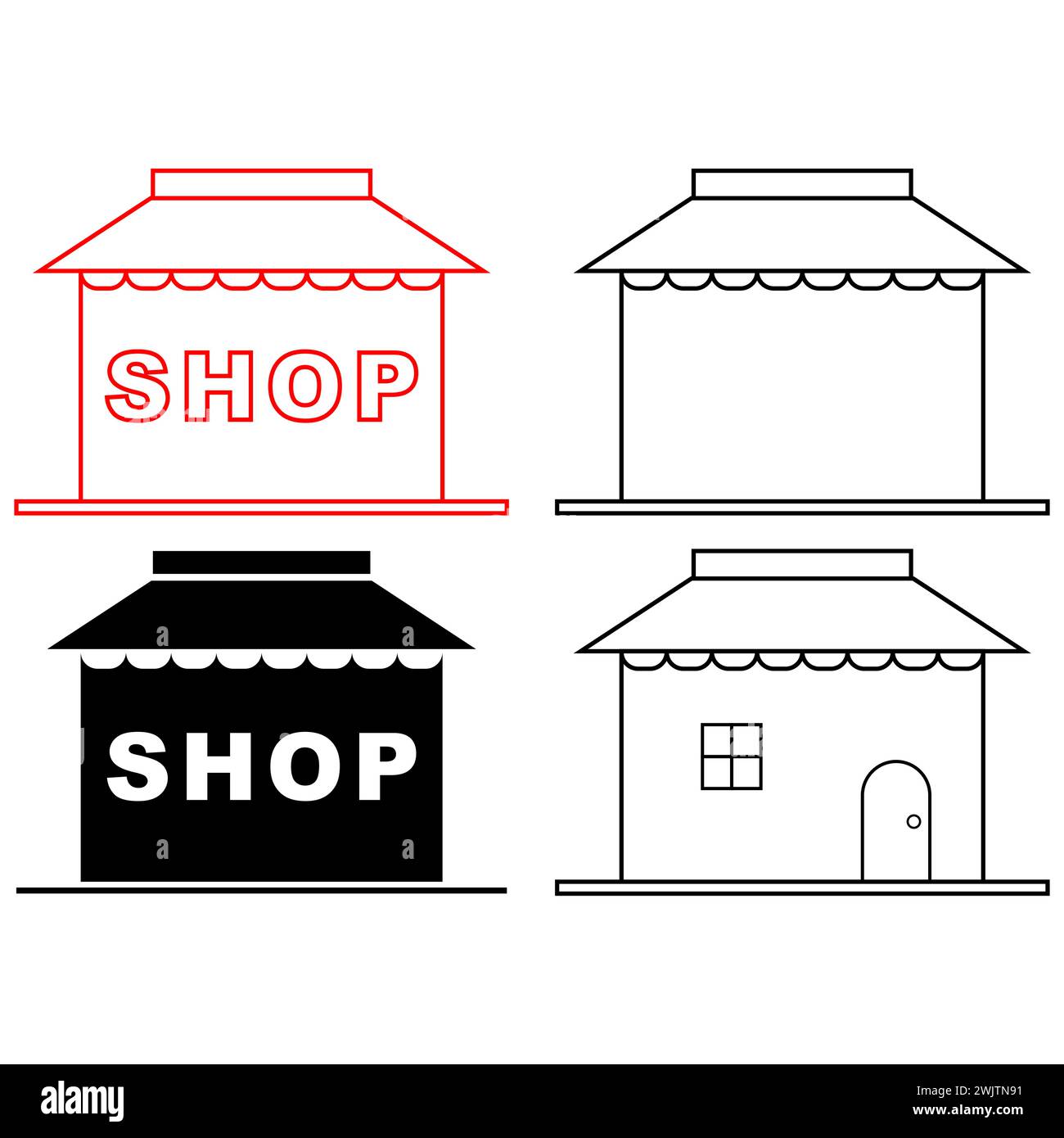 Building facade basket Cut Out Stock Images & Pictures - Alamy