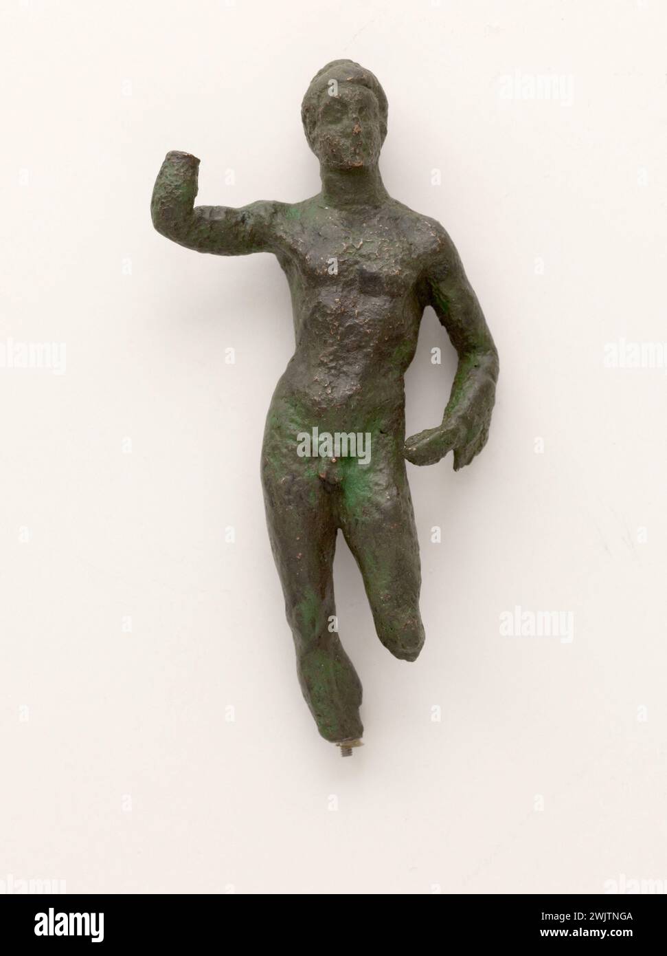 Gallo-Roman half-god. Copper alloy. Gallo-Roman. Paris, Carnavalet ...