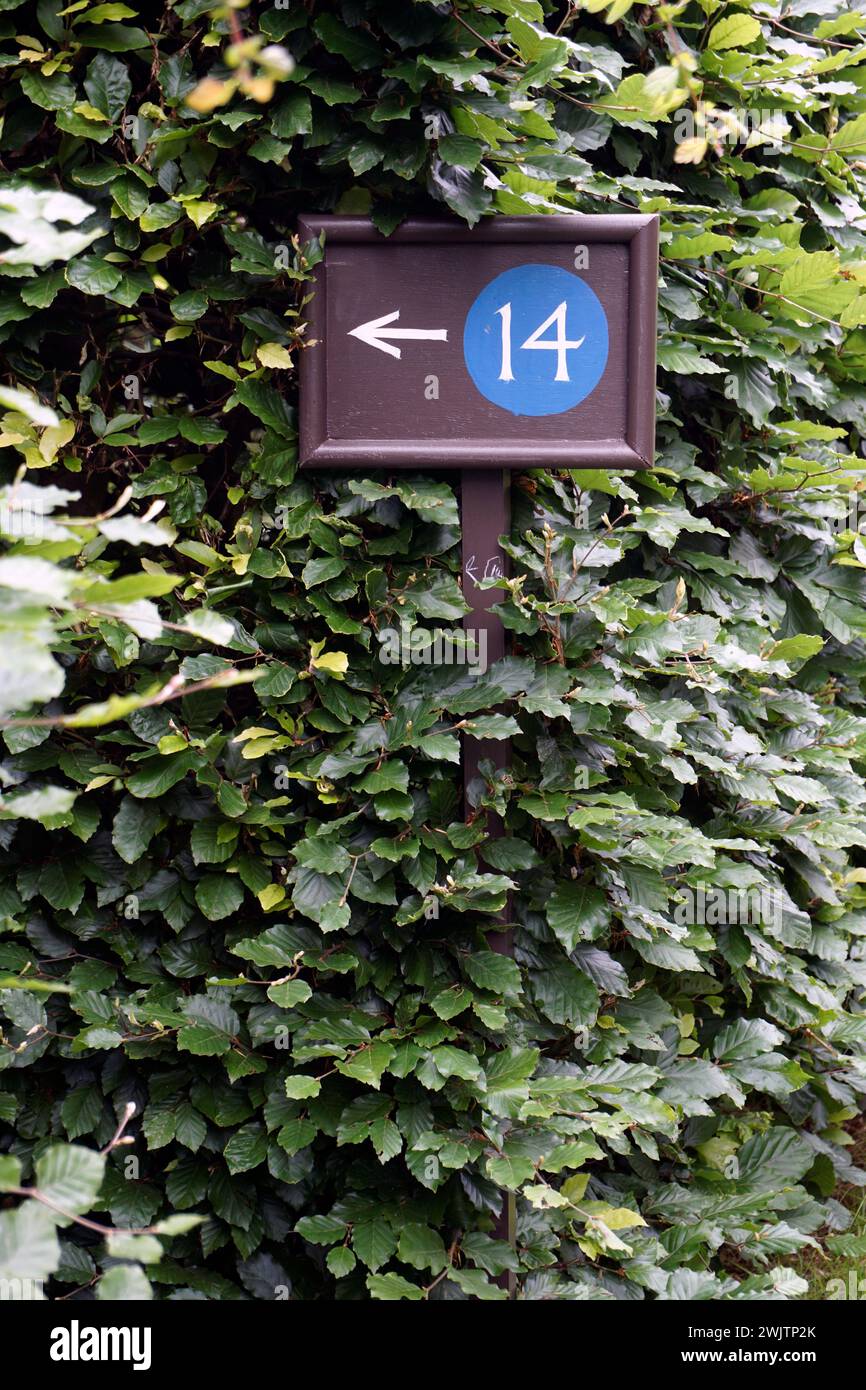 number fourteen sign Stock Photo - Alamy