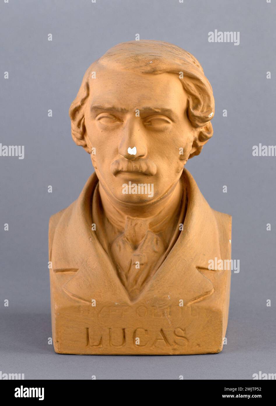 Jean-Pierre Dantan (1800-1869), known as Dantan young. Portrait-signs ...