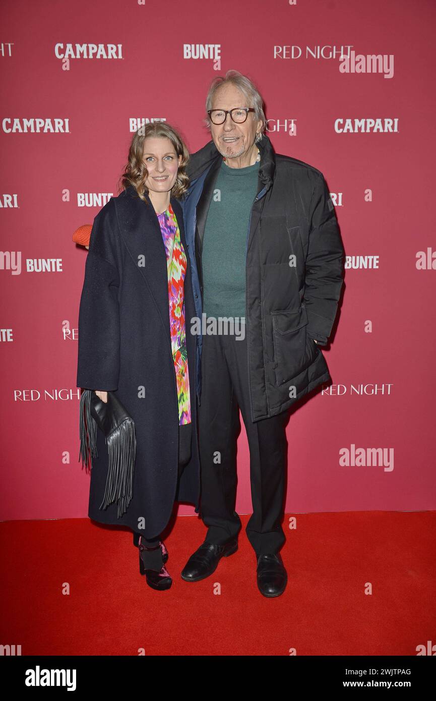 Reiner Schoene mit Frau Anja Schoene bei der RED NIGHT by CAMPARI and ...