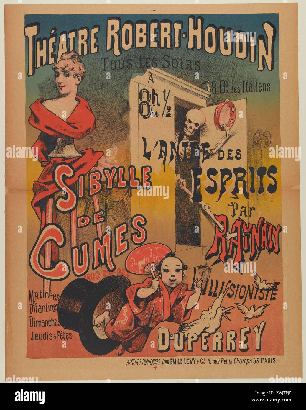 Robert houdin poster hi-res stock photography and images - Alamy