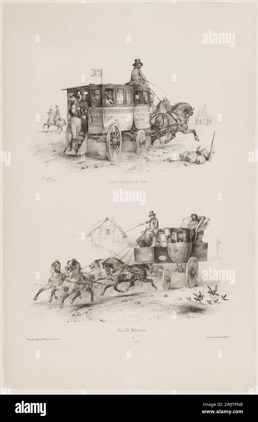 Jean-Victor Adam, known as Victor Adam (1801-1866). "Continuation of ...