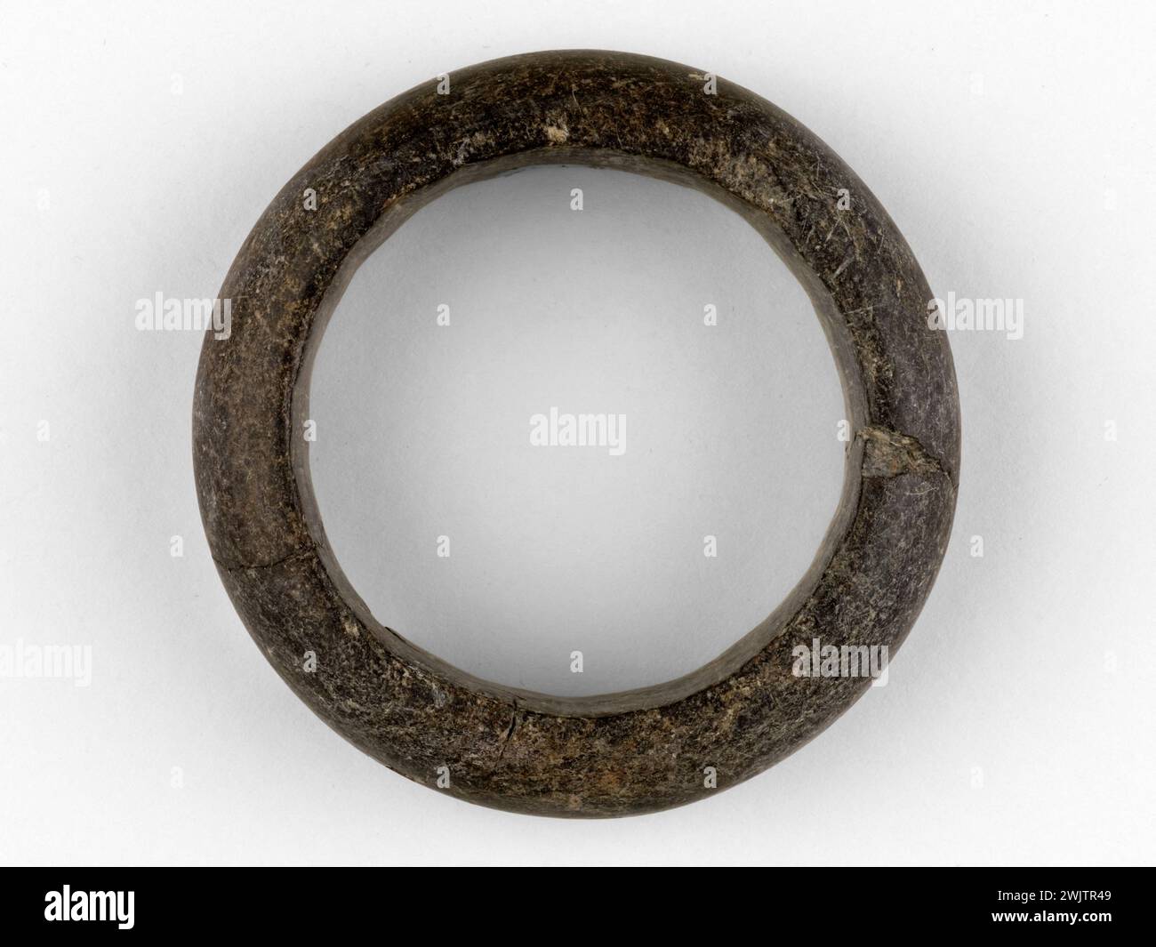 Shale bracelet. Iron Age? Paris, Carnavalet museum. Fashion accessory ...