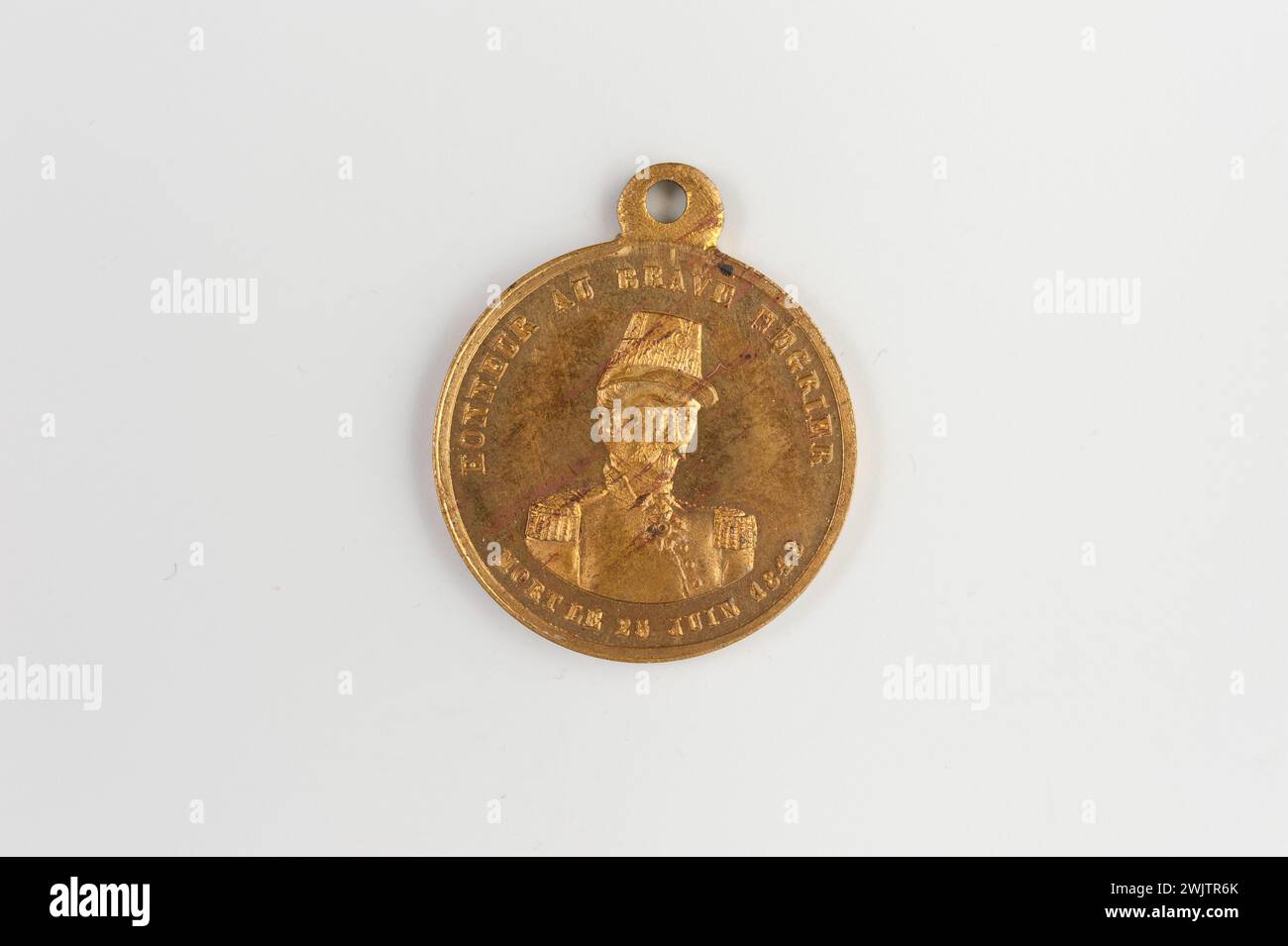 Carnavalet museum, medal collection Bust law of General Négrier in ...