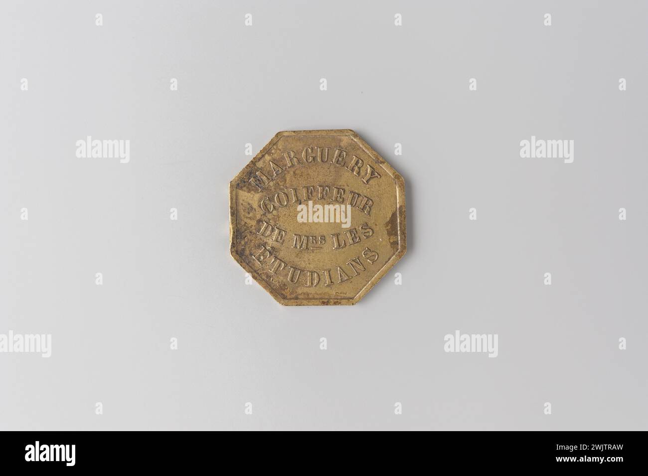 Carnavalet museum, tokens collection Stock Photo - Alamy