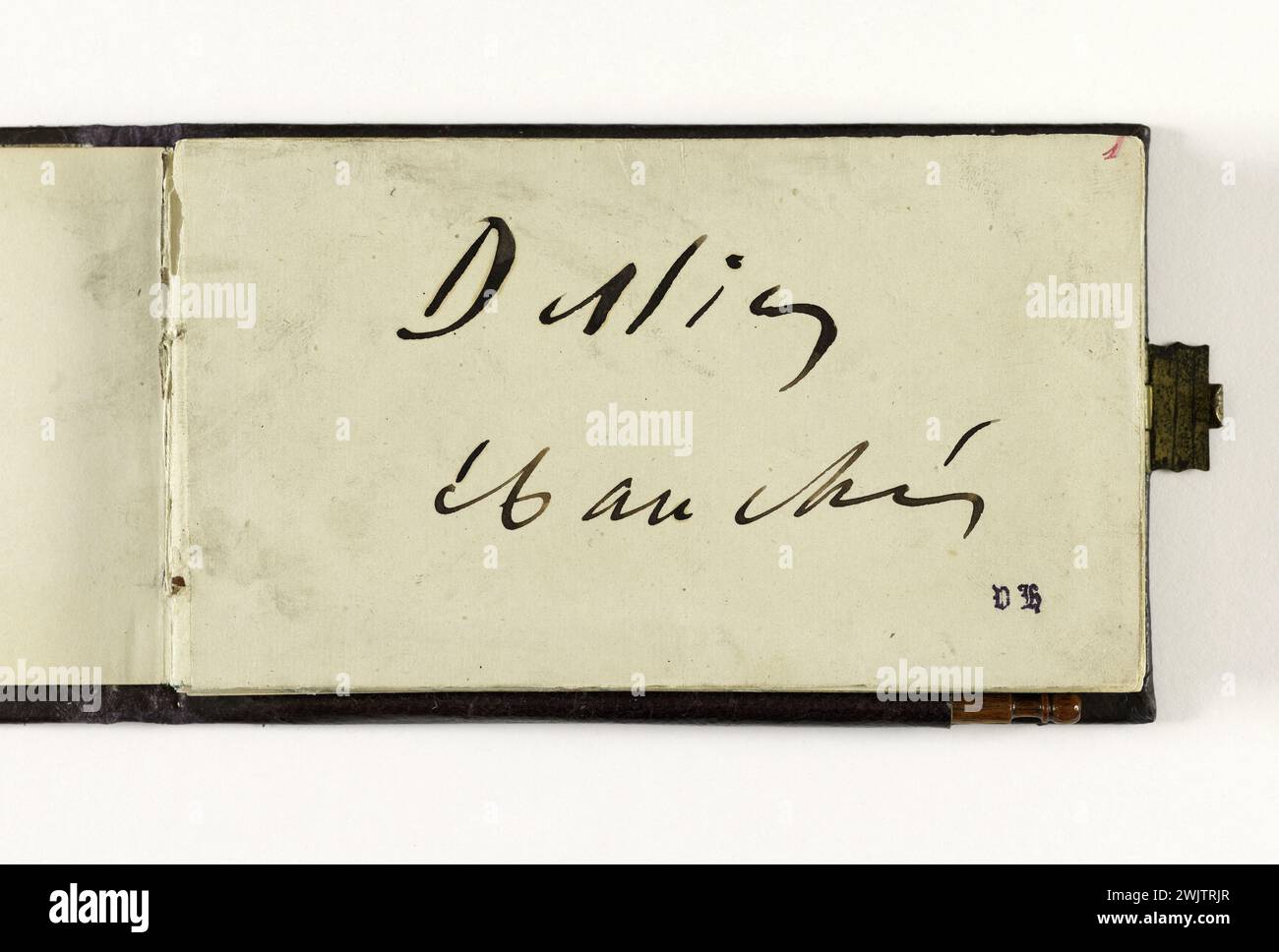 Victor Hugo (1802-1885). Victor Hugo notebook. Draft drawings. Between ...