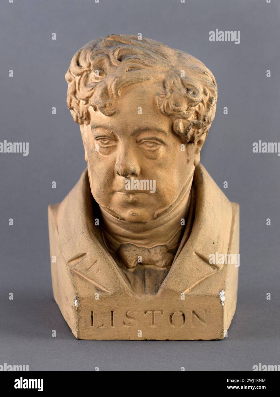 Jean-Pierre Dantan (1800-1869), known as Dantan young. Portrait-serious ...