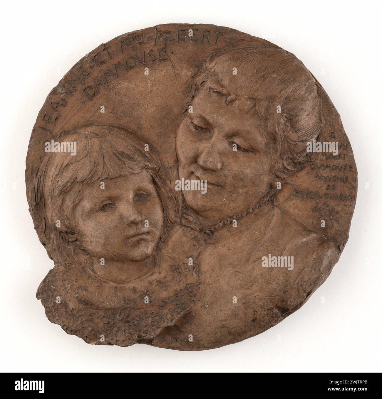 Jean-Désiré Ringel d'Ilzach. Portrait of Jeanne and Mrs. Albert ...