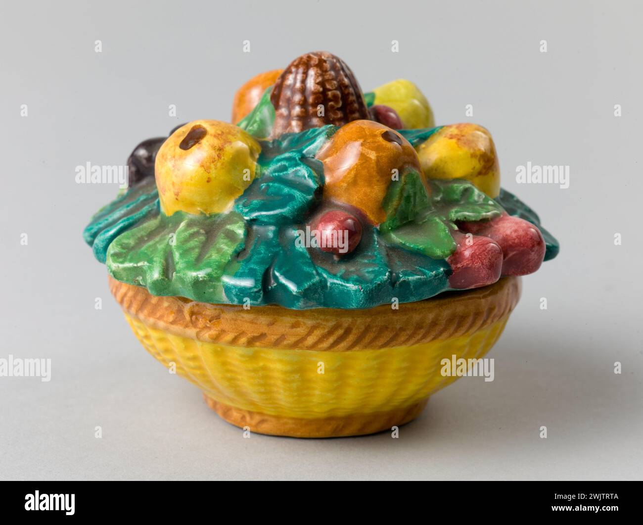 Anonymous. "Fruit -shaped box". Italian earthenware. Paris, Museum of ...