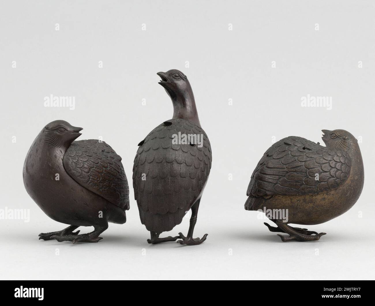 Partridge. Japan. Bronze. 18th-19th century. Paris, Cernuschi museum ...