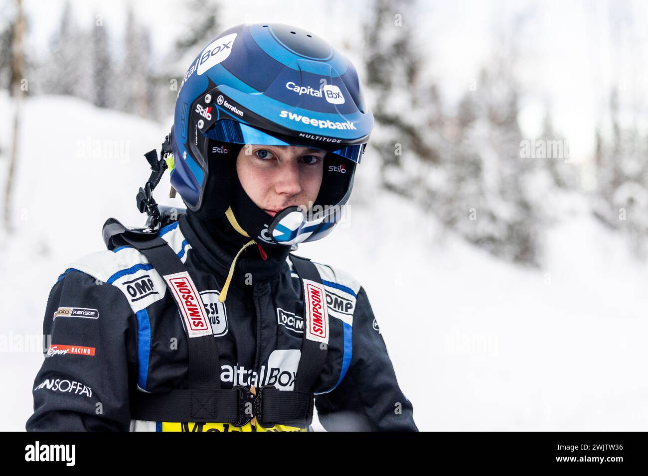 PAJARI Sami, MALKONEN Enni, Toyota Yaris Rally2, portrait during the ...