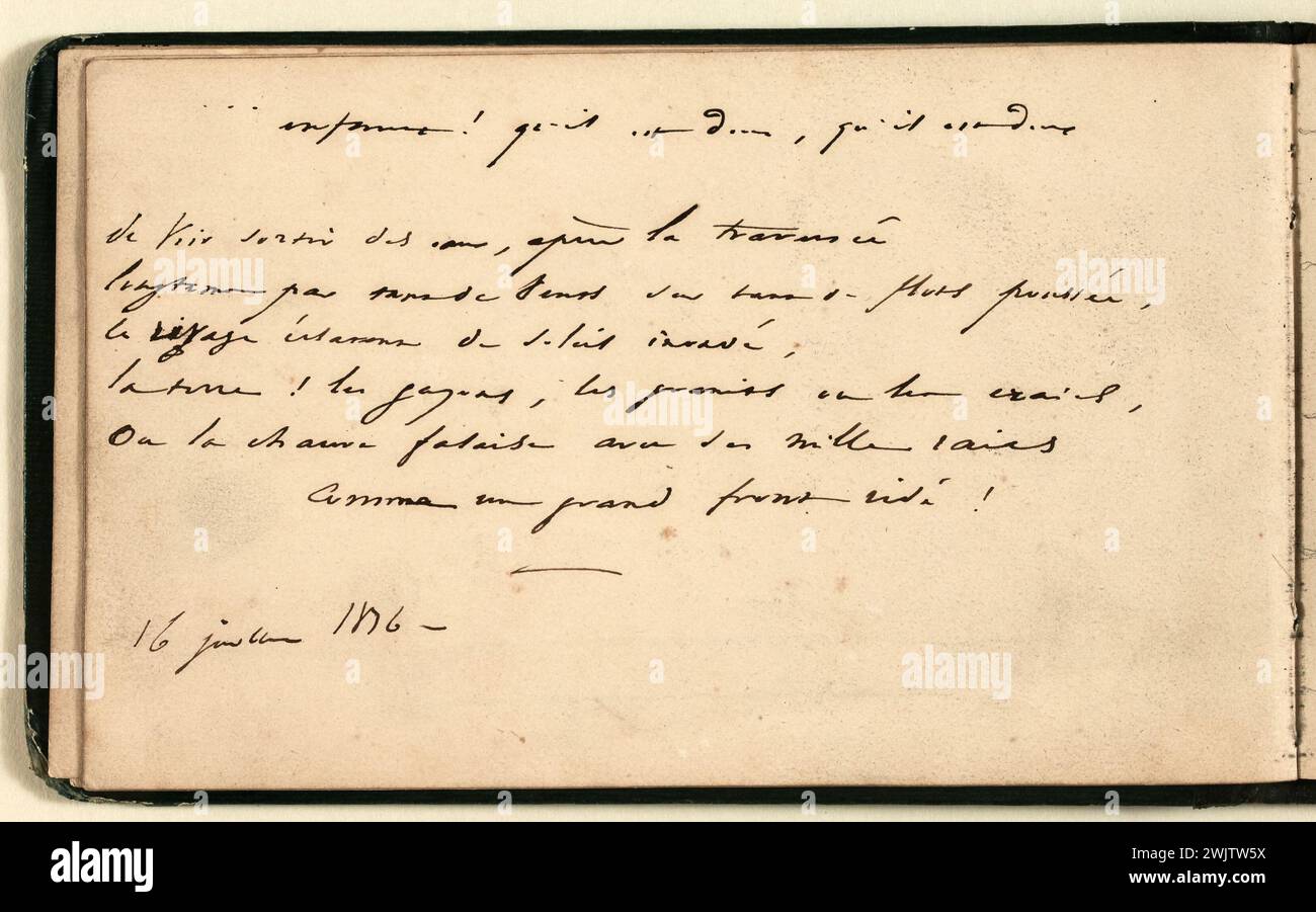 Hugo, Victor (n.1802-02-26-D.1885-05-22), child! that it is sweet ...