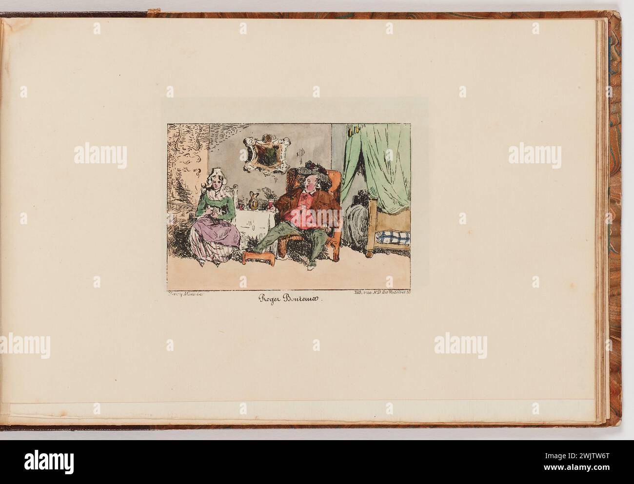 Monnier, Henry Bonaventure (n.1799-06-07-D.1877-01-03), Roger Bontems ...