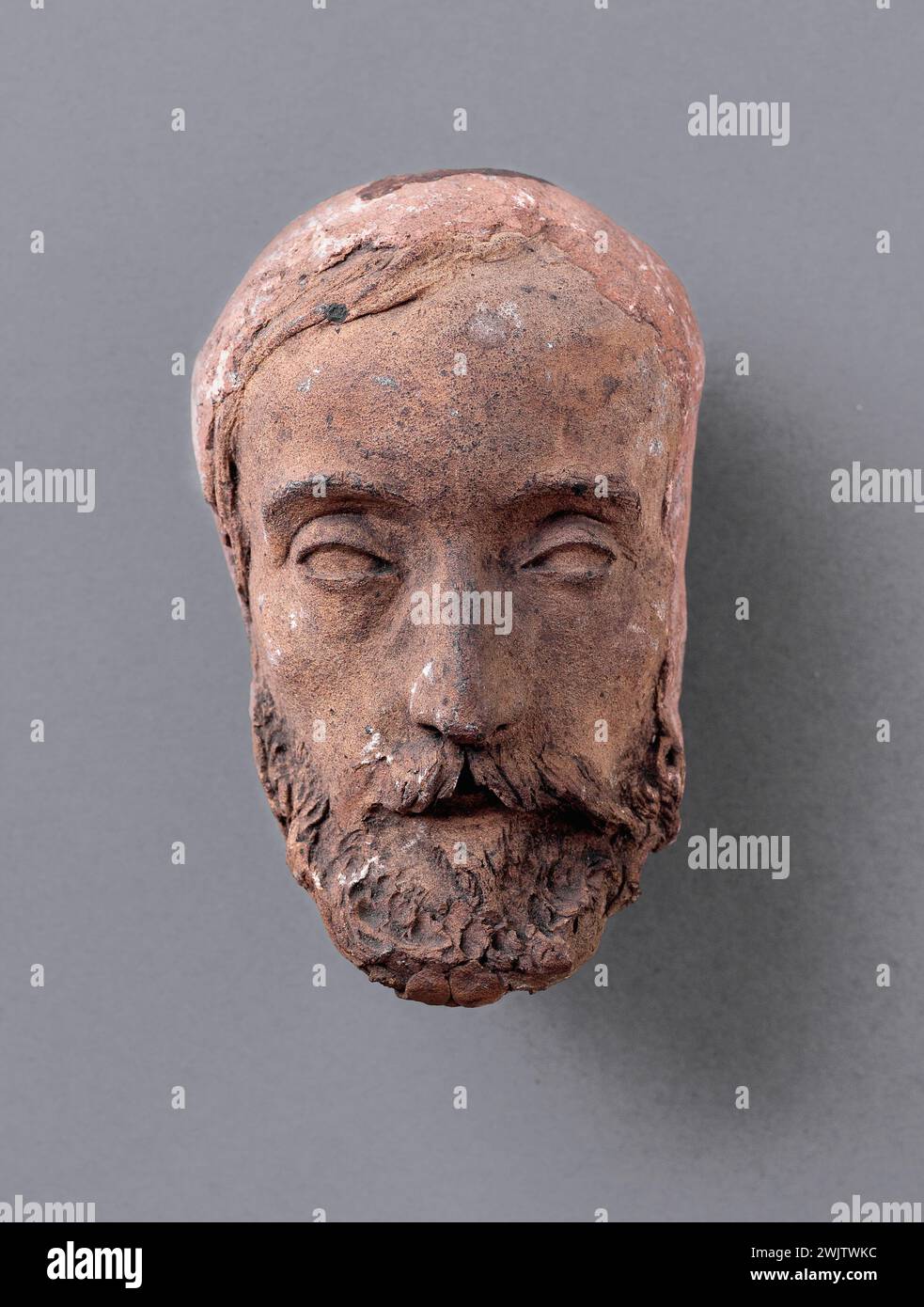 Jean-Pierre Dantan (1800-1869), said Dantan the young. Mask by singer ...