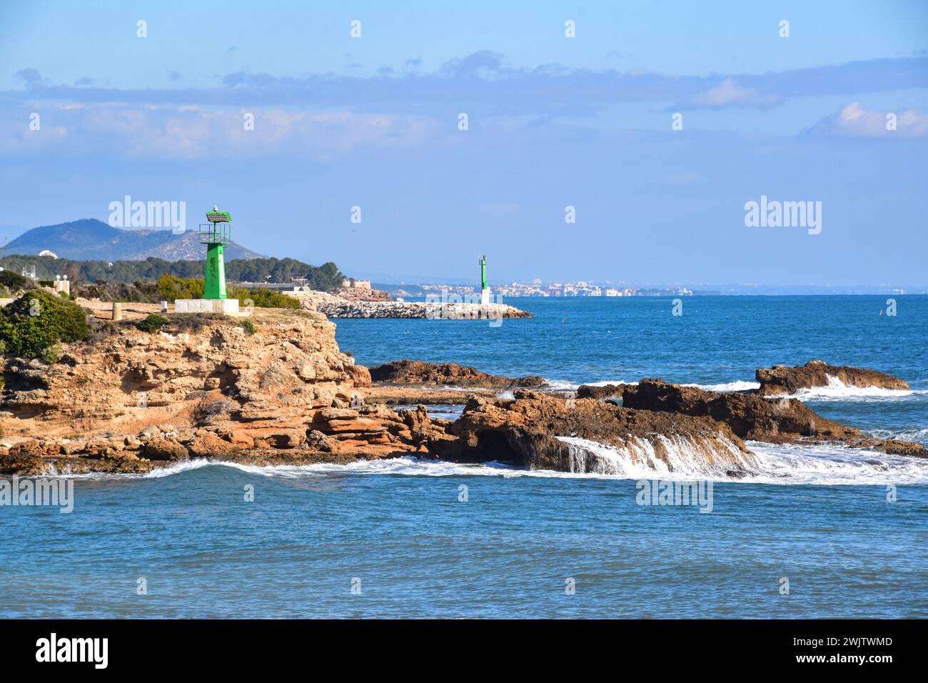 Gran Recorrido GR 92, Costa Dorada, Spain Stock Photo - Alamy