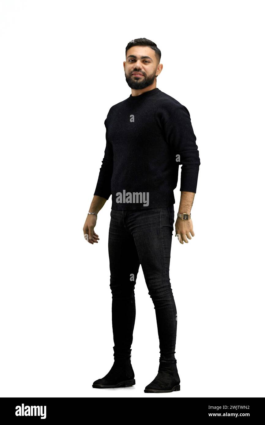 Handsome indian man full body Cut Out Stock Images & Pictures - Alamy