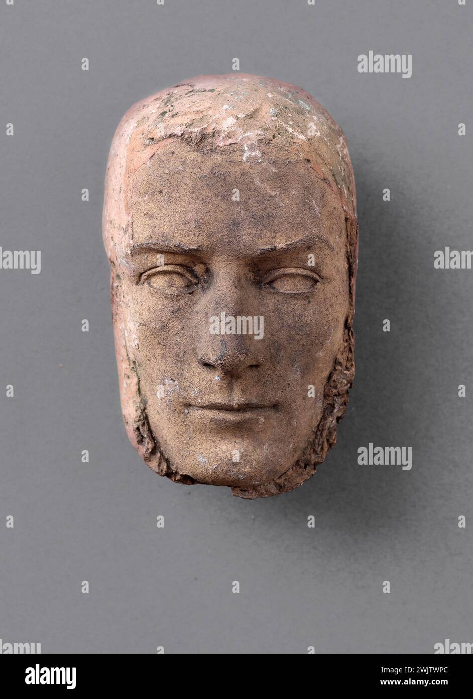 Jean-Pierre Dantan (1800-1869), said Dantan the young. Mask of the man ...