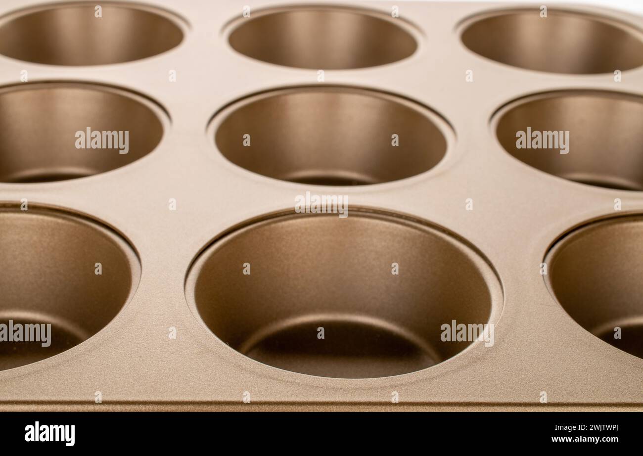 Top view metal molds hi-res stock photography and images - Alamy