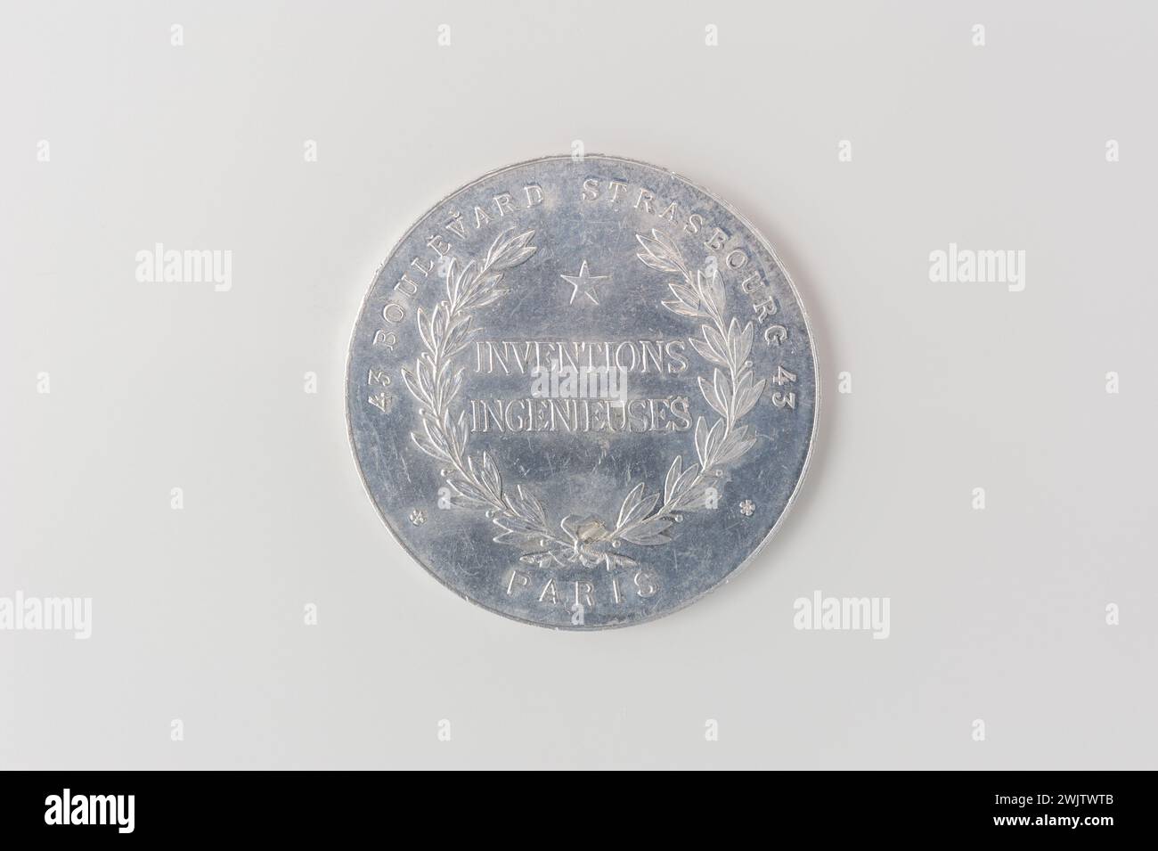 Carnavalet museum, tokens collection Stock Photo - Alamy