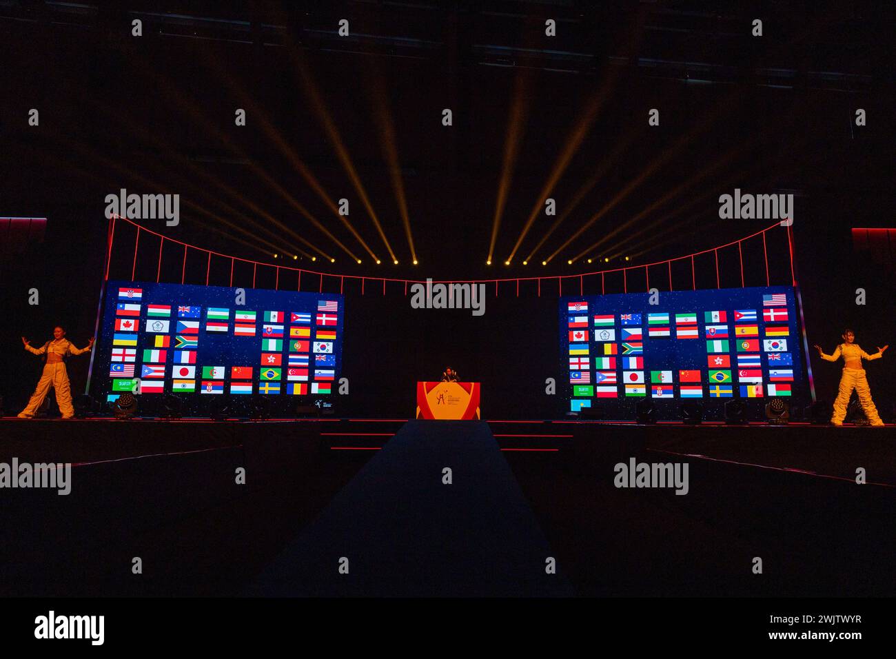 Busan. 17th Feb, 2024. This photo taken on Feb. 17, 2024 shows the ...