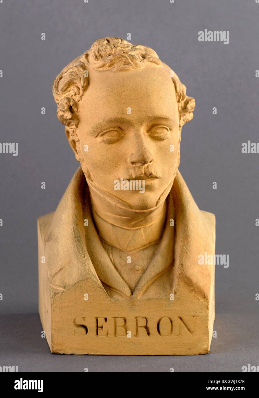 Jean-Pierre Dantan (1800-1869), known as Dantan young. Portrait-signs ...