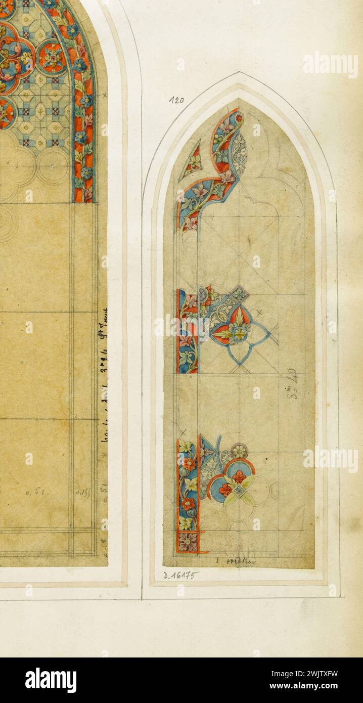 Ornement gothique hi-res stock photography and images - Alamy