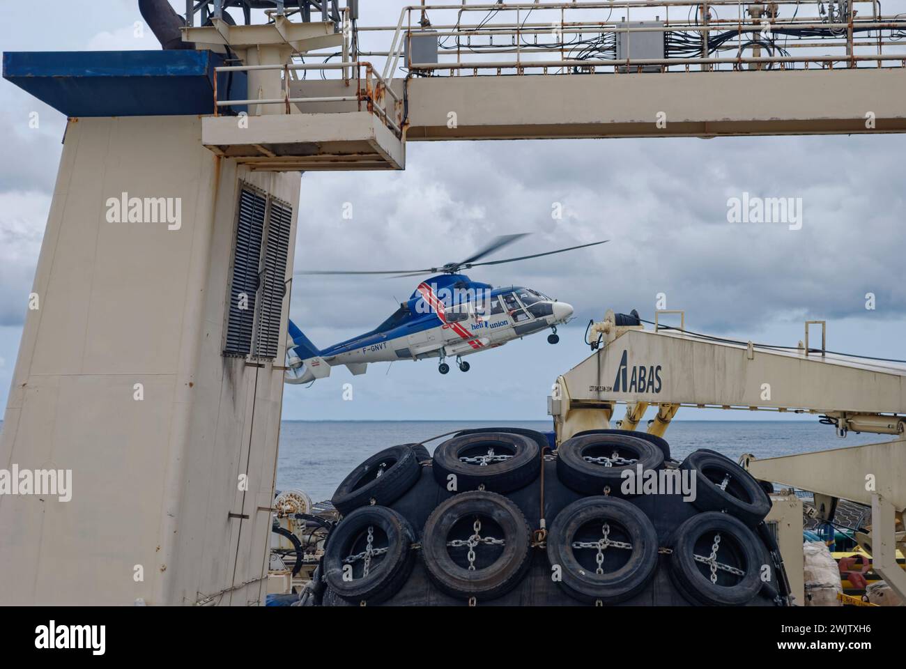 Rear helideck hi-res stock photography and images - Alamy