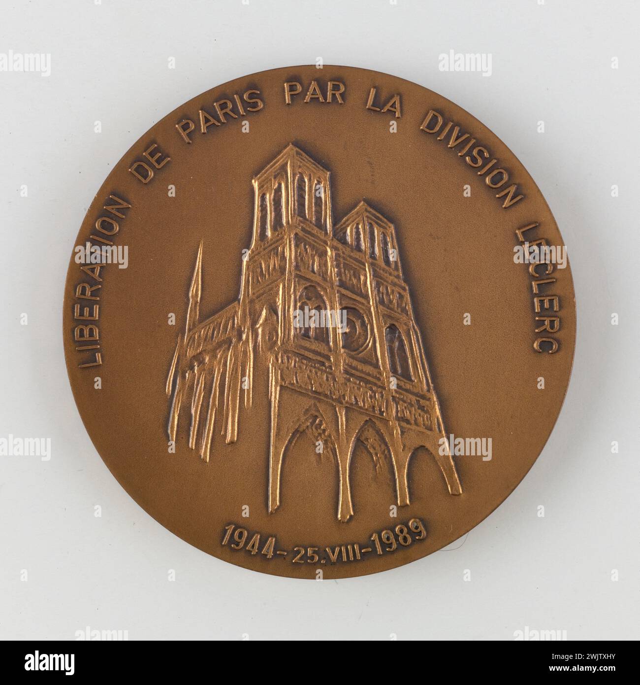 Arthus-Bertrand. Presentation medal 50th anniversary of the Liberation ...