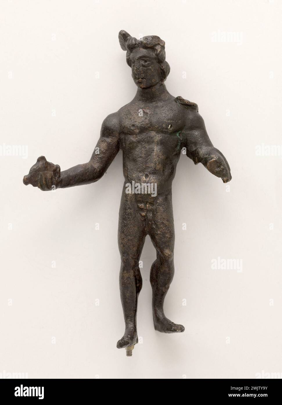 Mercury. Copper alloy. Gallo-Roman. Paris, Carnavalet museum. 51467-6 ...