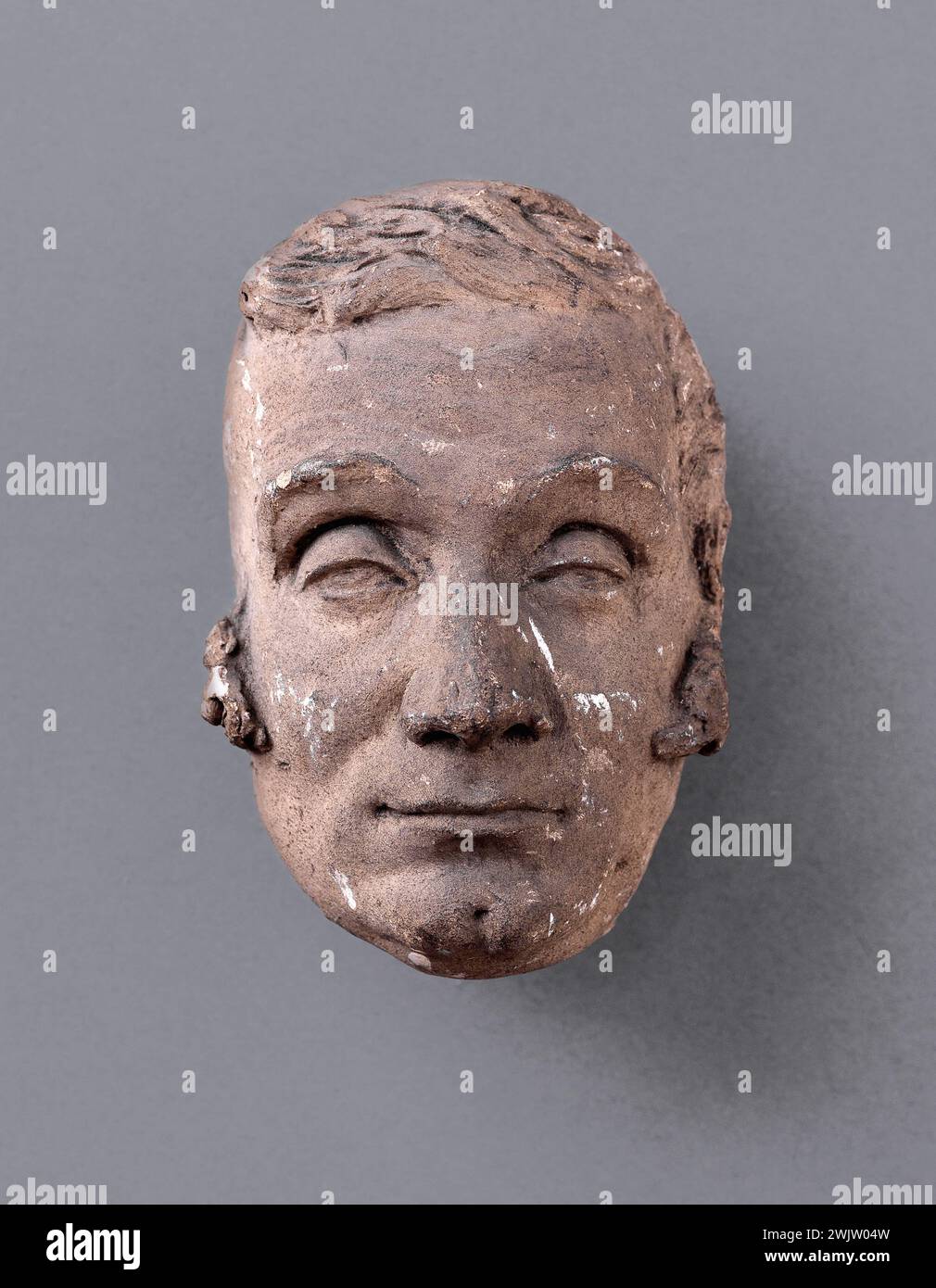 Jean-Pierre Dantan (1800-1869), said Dantan the young. Mask of the ...