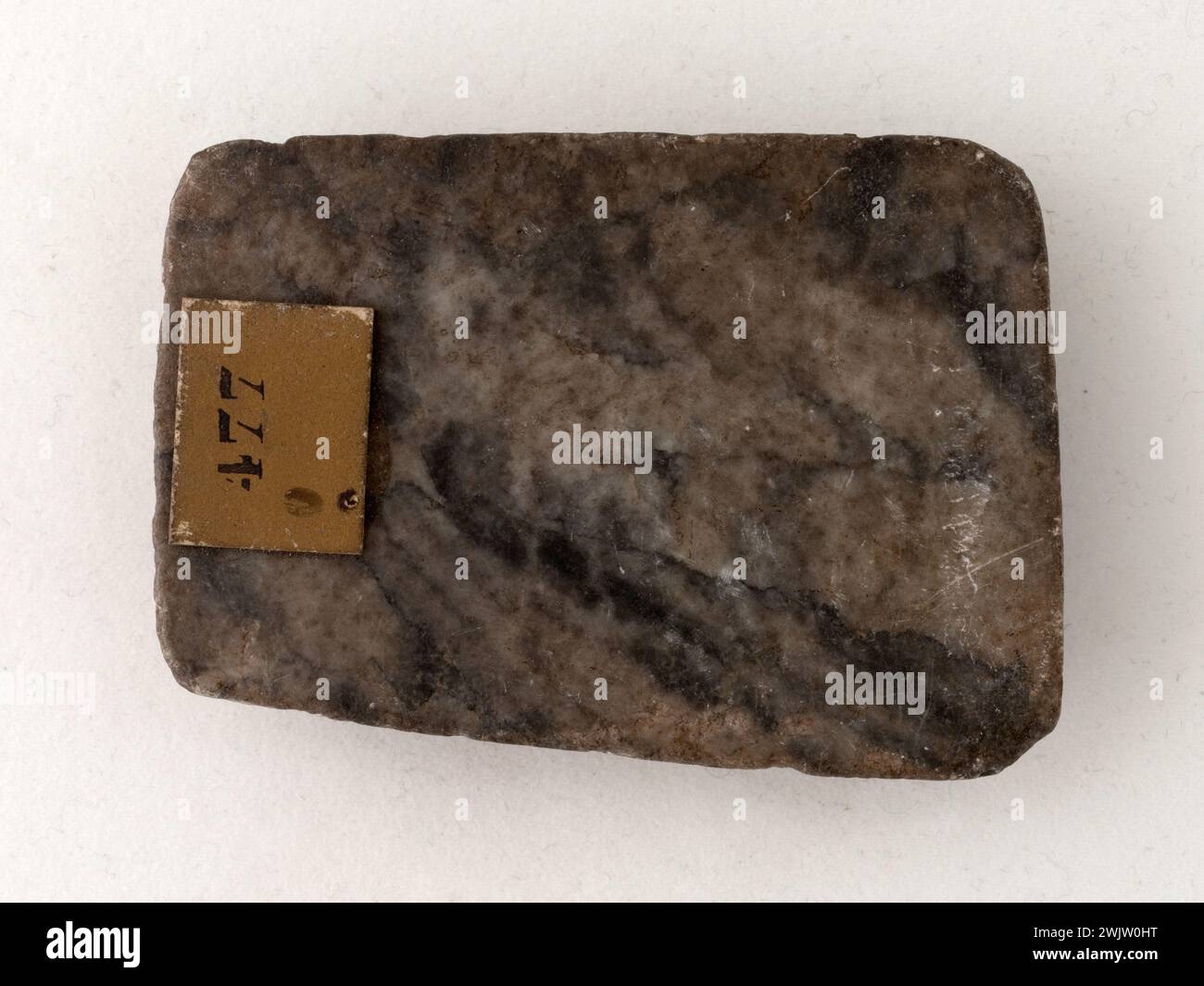 Palette. Shale. Gallo-Roman. Paris, Carnavalet museum. 50227-4 Gallo ...