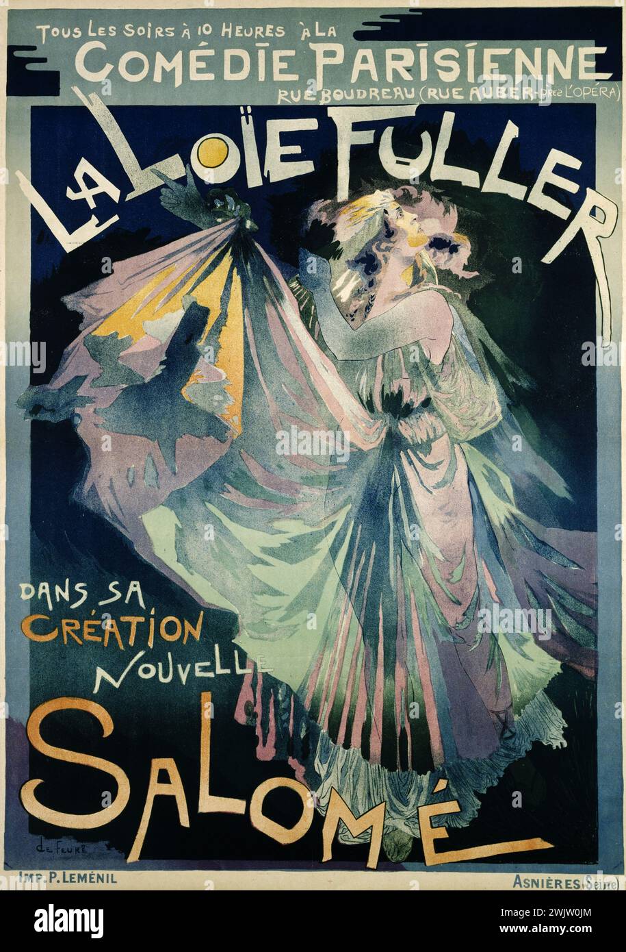 Georges de Feure (Georges Van Sluijters dit, 1868-1943). "Parisian ...