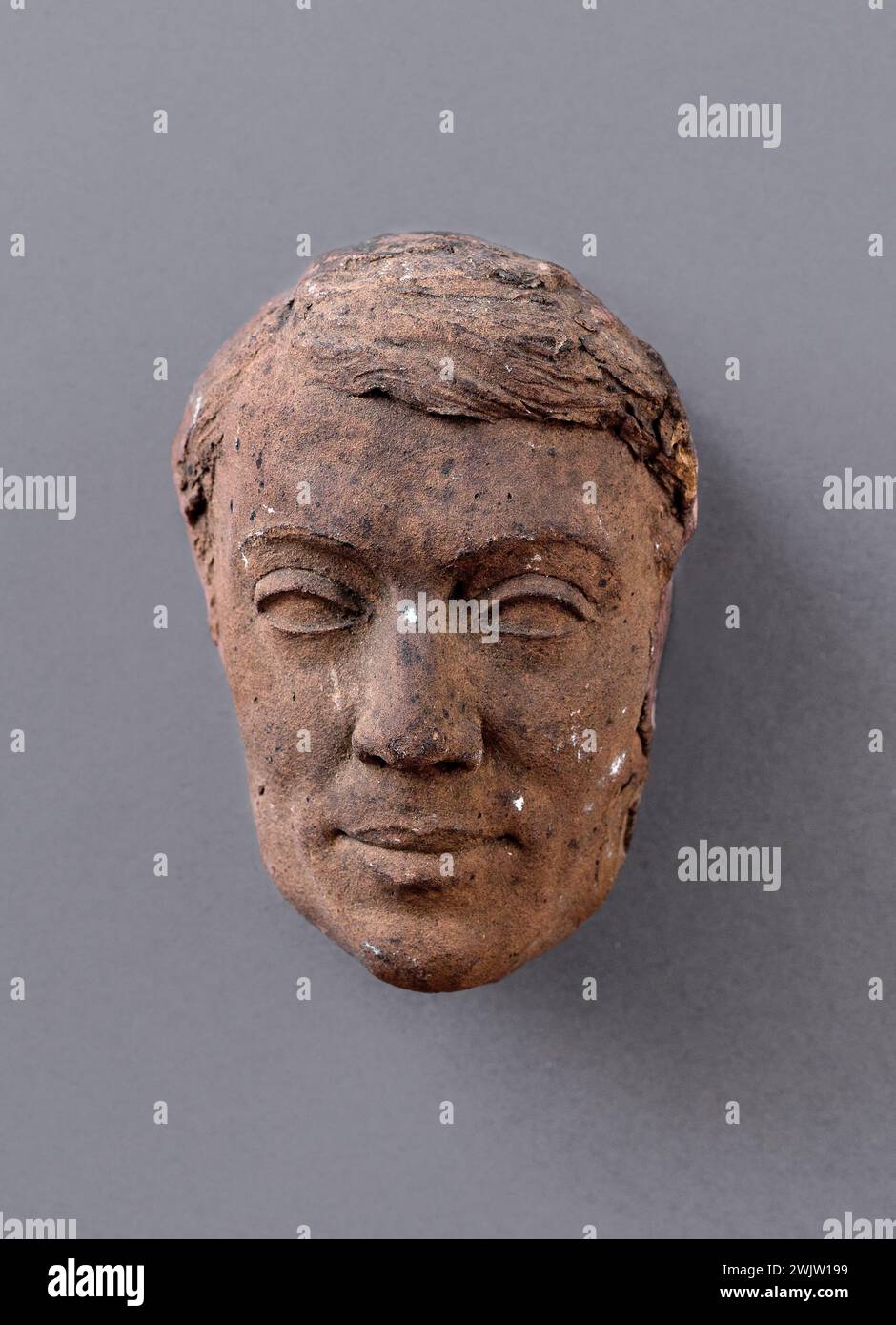 Jean-Pierre Dantan (1800-1869), said Dantan the young. Mask of the ...