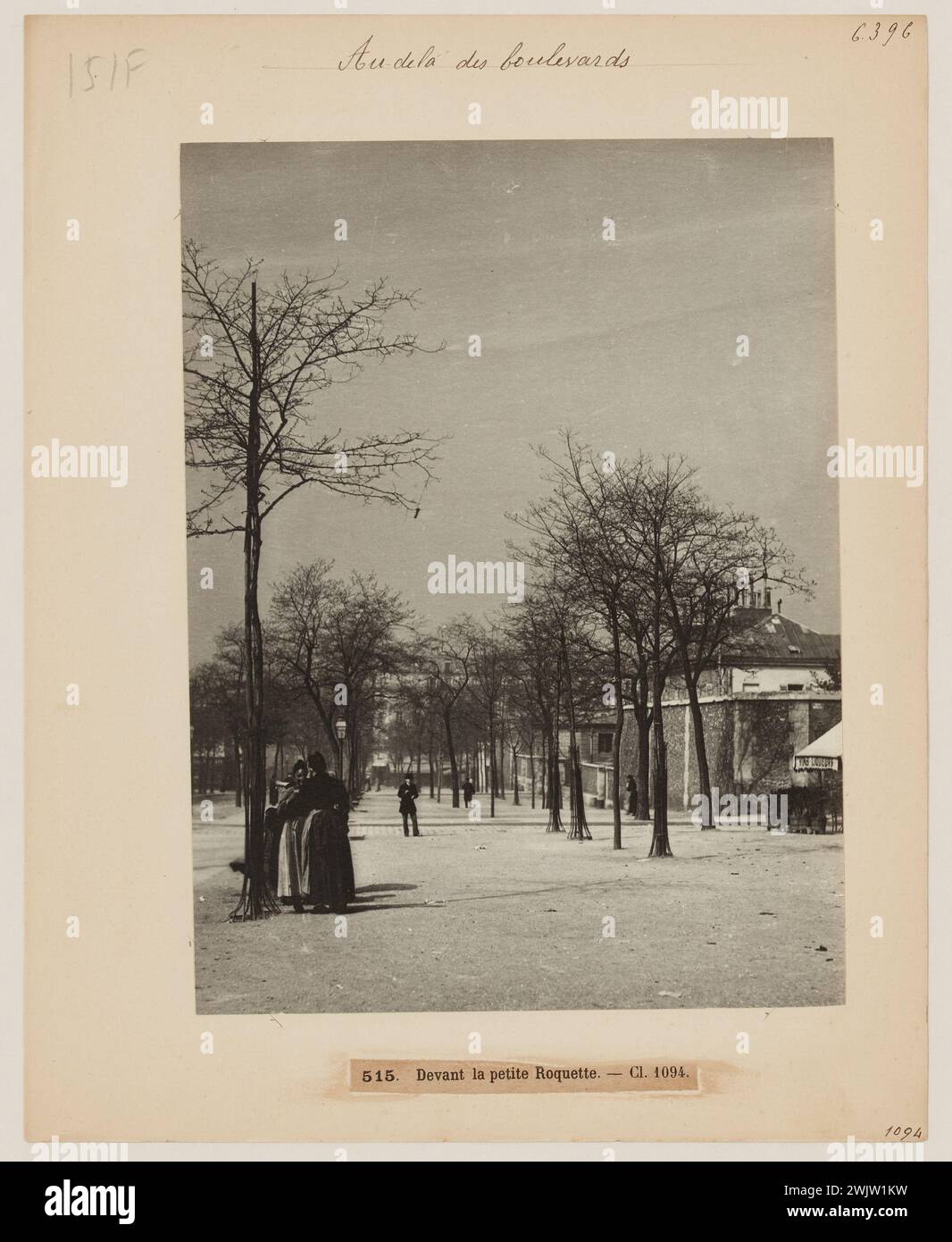 Blancard, Hippolyte (1843 - D.1924), view taken before the prison of Little Roquette, 11th ...