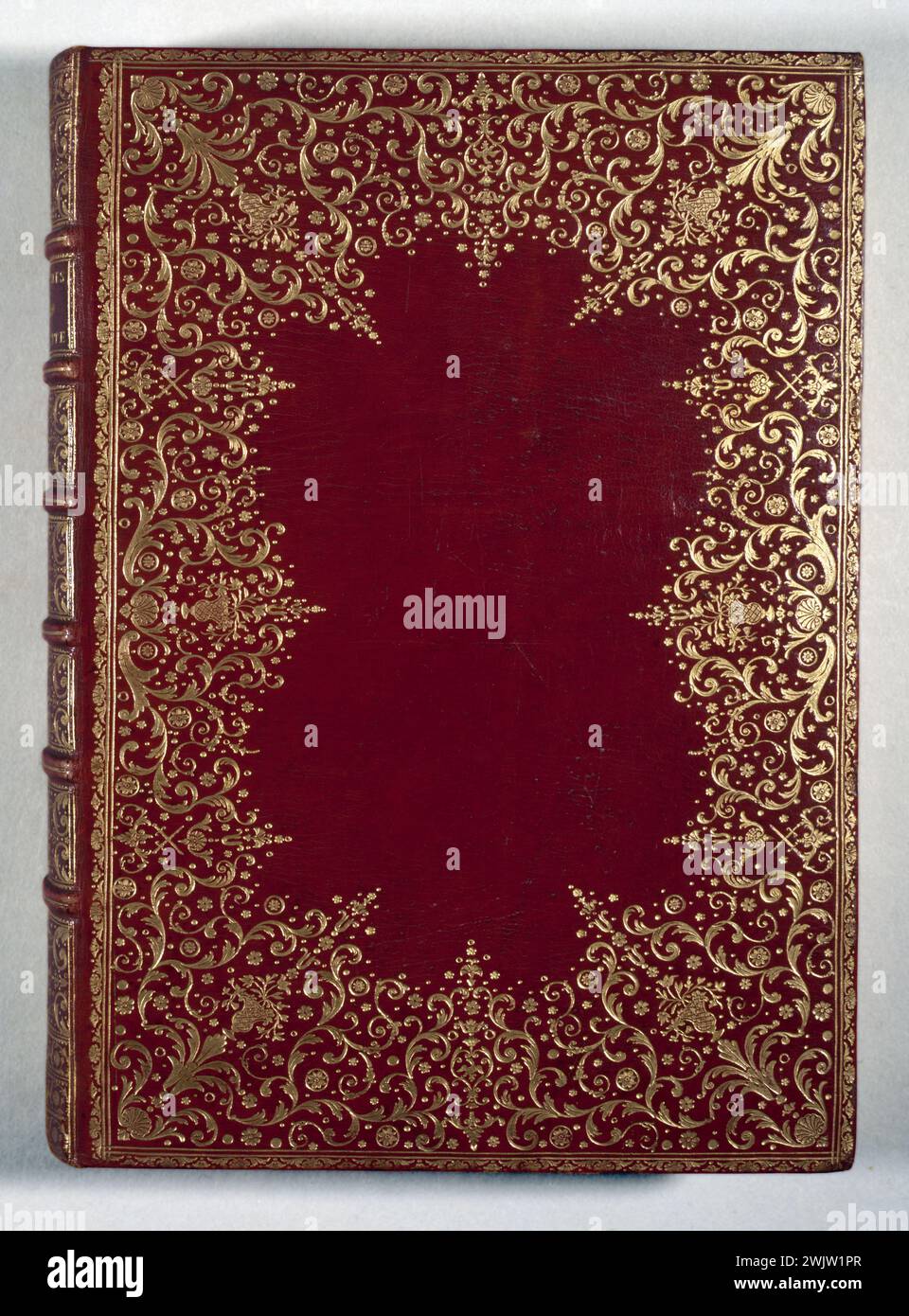 Don Quixote "by Miguel de Cervantes (1547-1616): 18th century binding ...