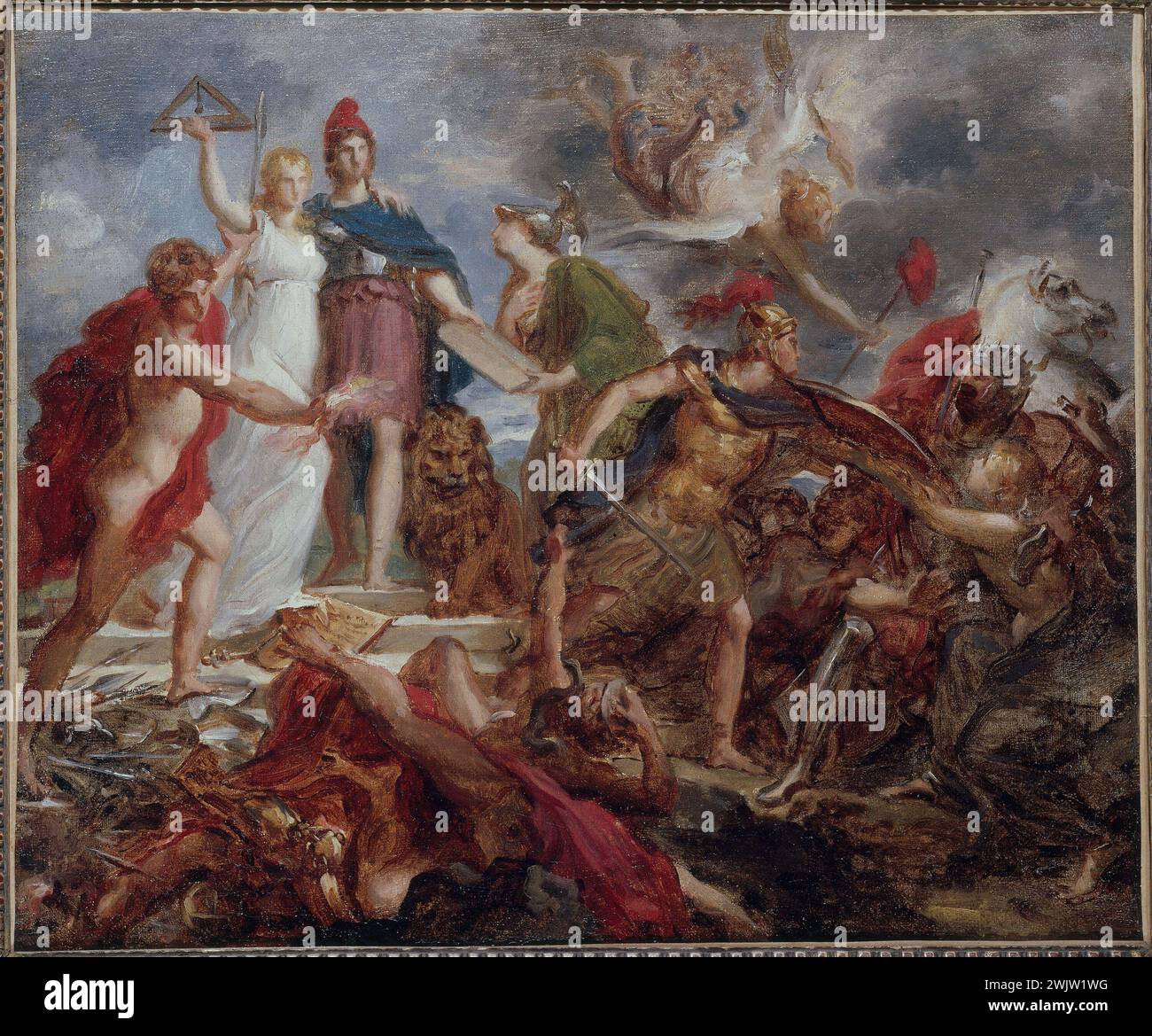 Revolutionary allegory ". Paris, Carnavalet museum. 39463-14 Allegory ...