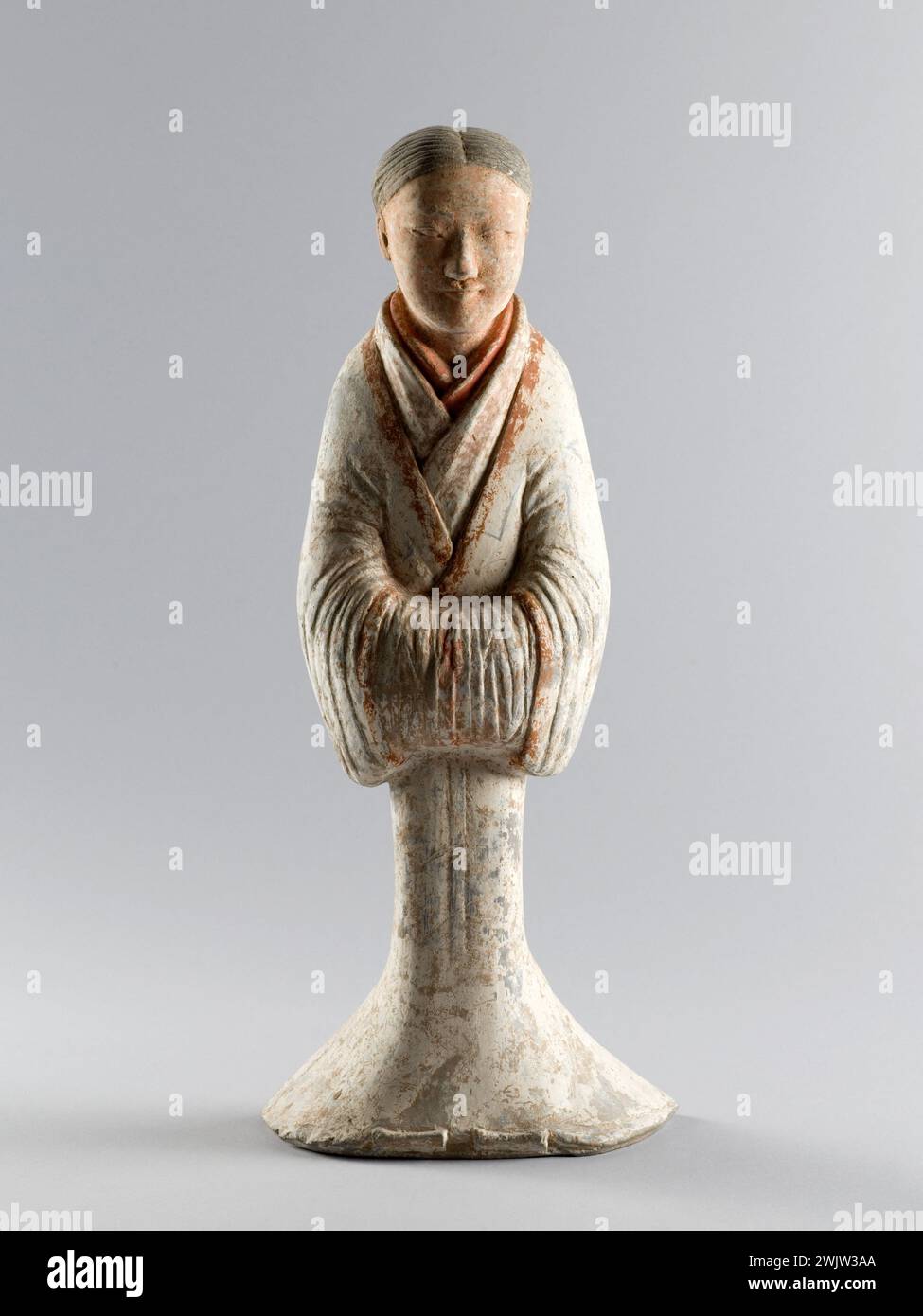 Next. Terracotta with traces of polychromy. China, beginning of the ...