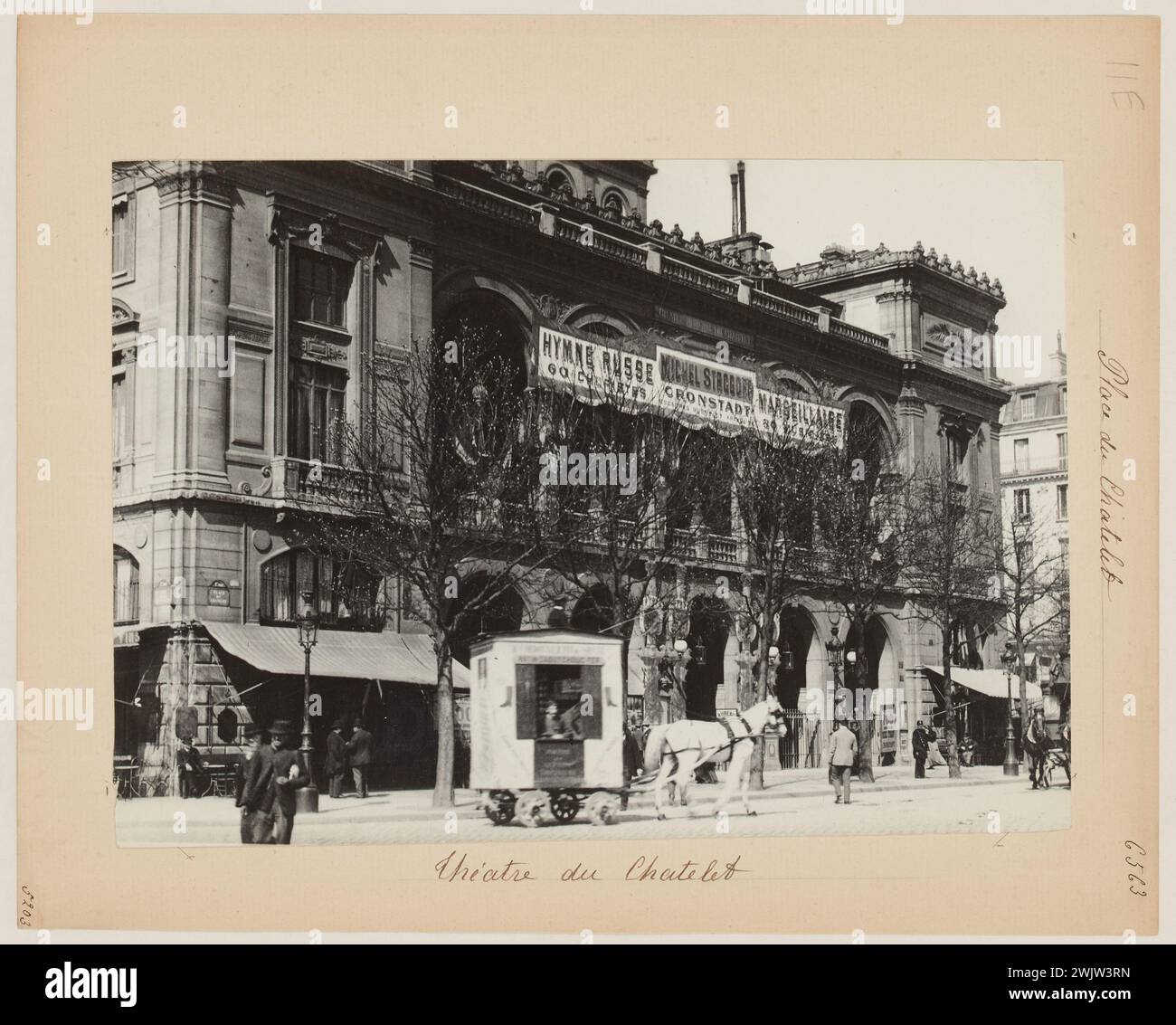 Blancard, Hippolyte (1843 - D.1924), Théâtre du Châtelet, Place du Châtelet, 1st arrondissement ...