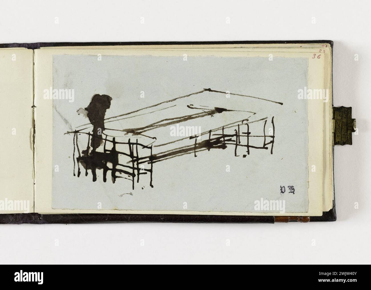 Victor Hugo (1802-1885). "Victor Hugo notebook - Project for the Table ...