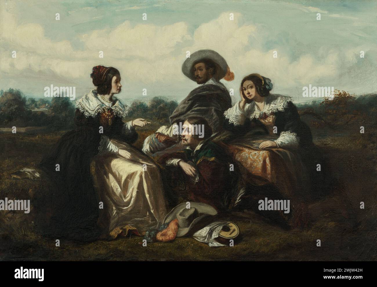 Gustave francois morin hi-res stock photography and images - Alamy