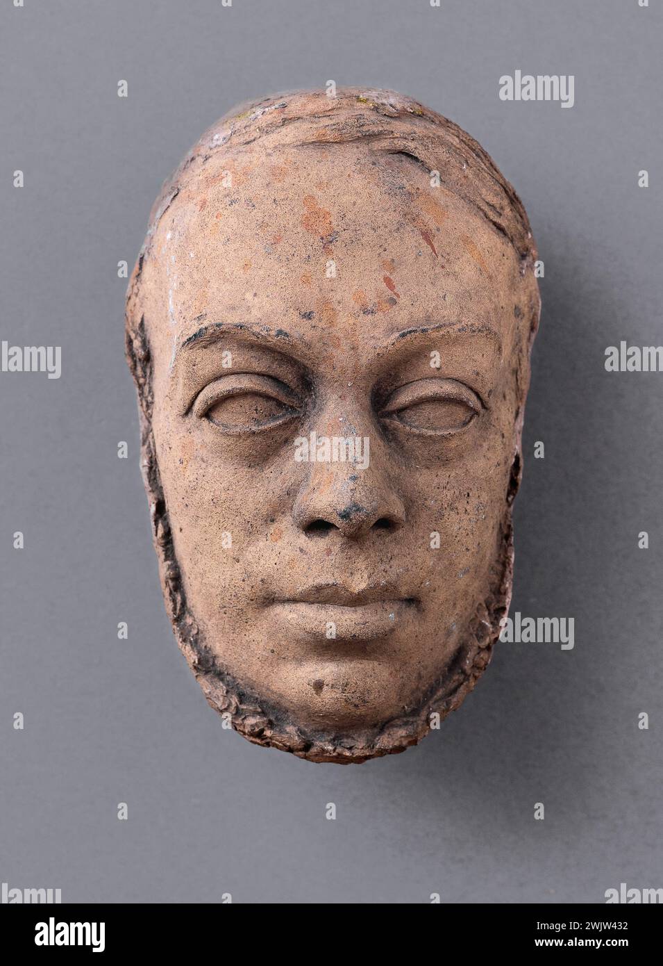 Jean-Pierre Dantan (1800-1869), said Dantan the young. Mask of the ...