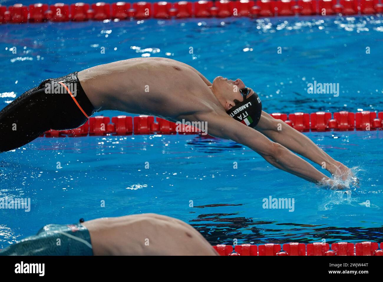 Doha, Qat. 17th Feb, 2024. Michele Lamberti from Italyin action at ...