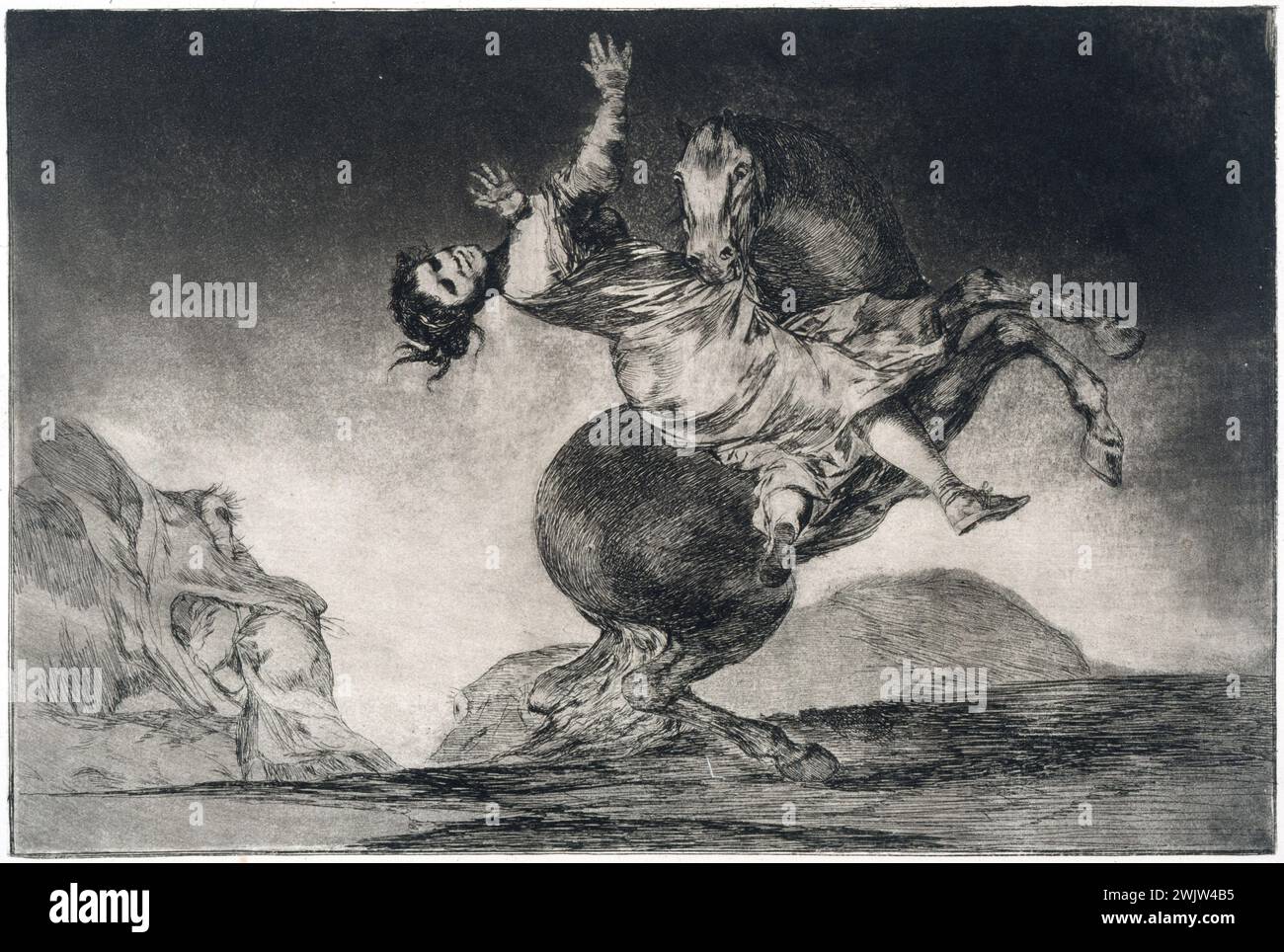 Francisco José de Goya y Lucientes (1746-1828). "Los disparate ...