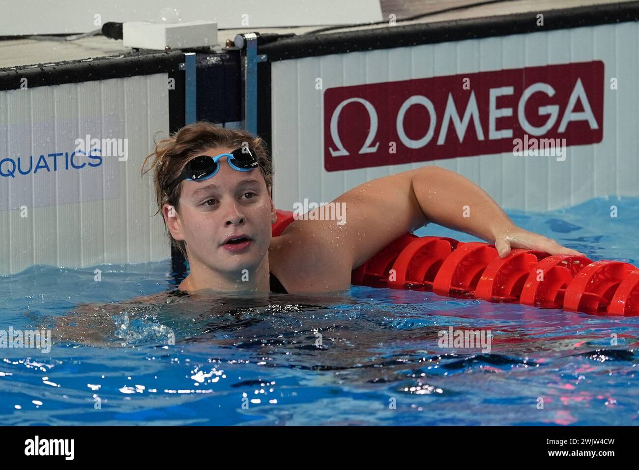 Doha, Qat. 17th Feb, 2024. Anita Bottazzo from Italy in action at World ...