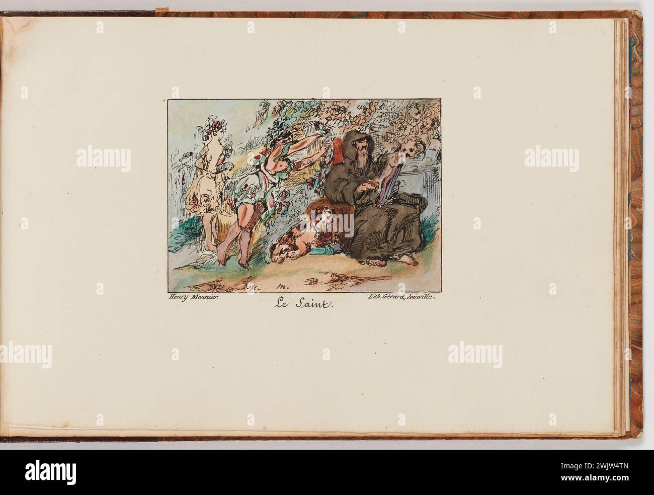 Monnier, Henry Bonaventure (n.1799-06-07-D.1877-01-03), the saint ...