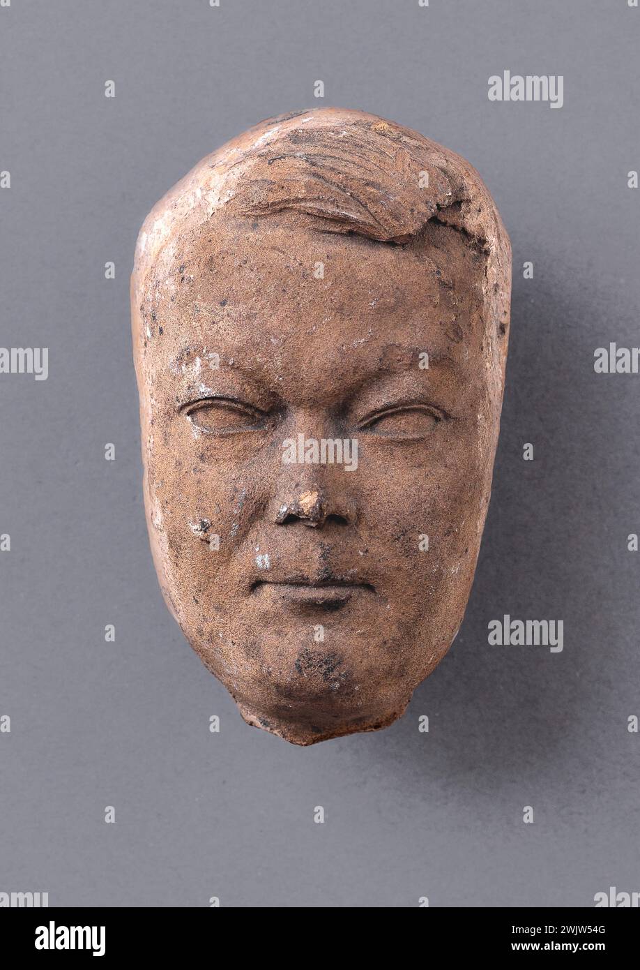 Jean-Pierre Dantan (1800-1869), said Dantan the young. Composer's mask ...