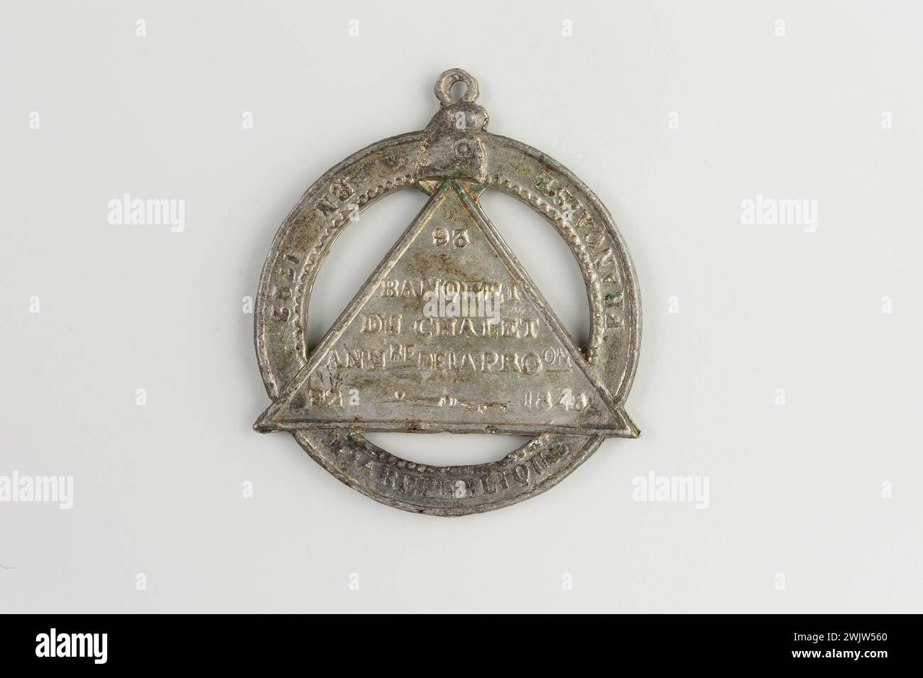 Carnavalet museum, medal collection Right registered circular ring ...