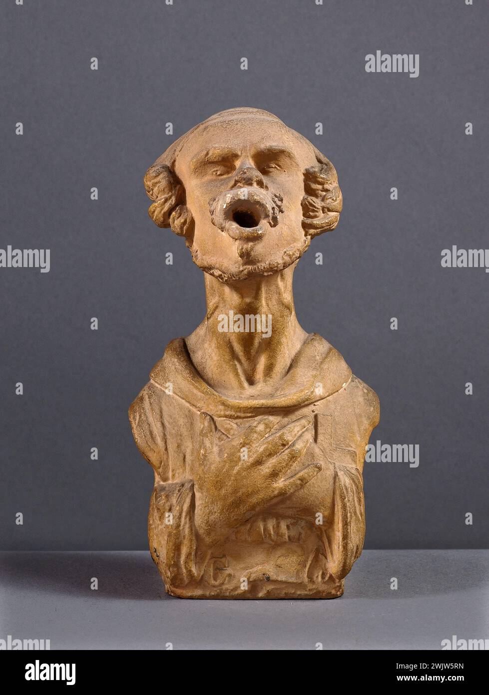 Jean-Pierre Dantan (1800-1869) said Dantan the young. Caricature of the ...